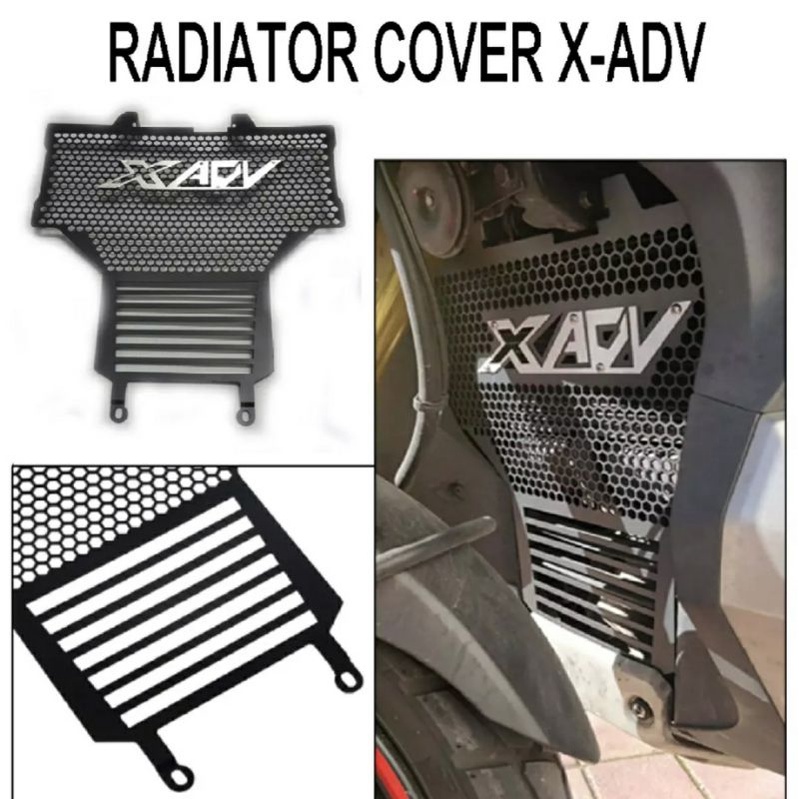 RADIATOR COVER NET HONDA X-ADV 750 (BLACK) | Shopee Malaysia