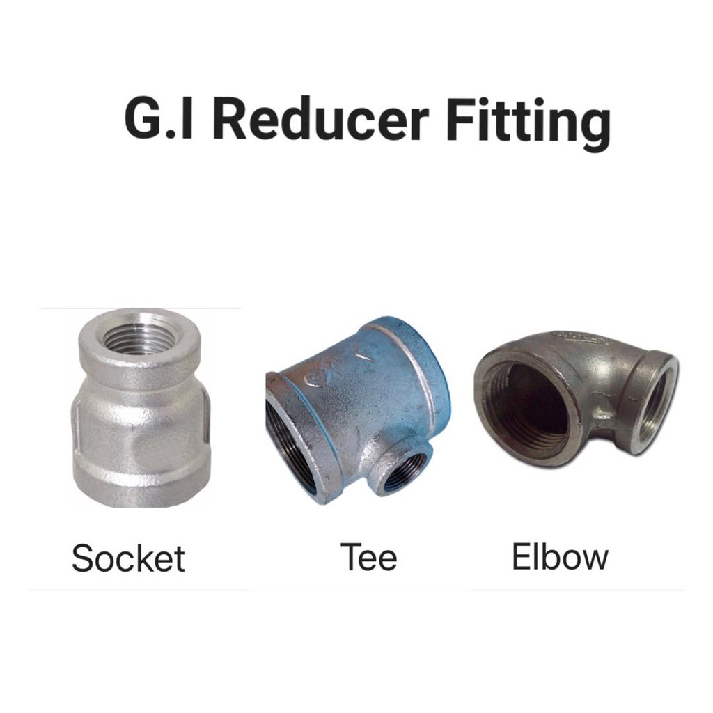 (2''X3/4'' , 2''X1-1/2'') GI Galvanized Iron Besi Pipe Fitting Reducer ...