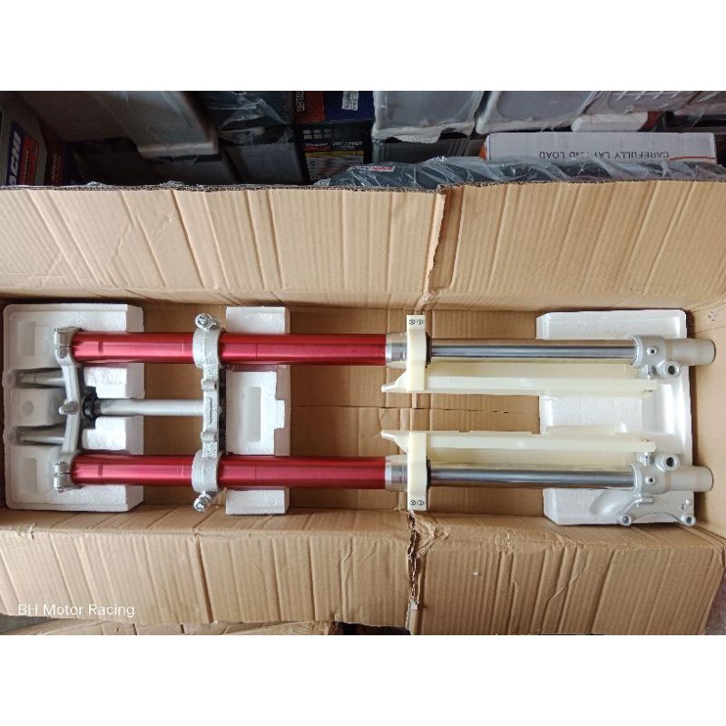 Fork Depan KLX 150 Front Fork KLX 150 upside down Alloy Complete Set | Shopee Malaysia