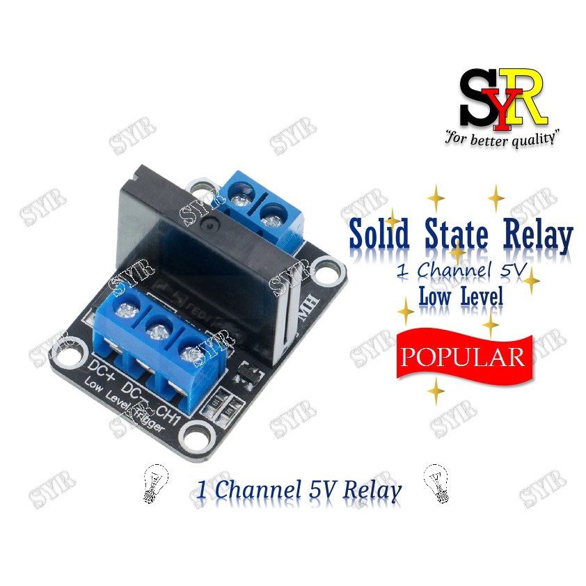 1 Channel 5V SSR Solid State Relay - Low Level Trigger mdl (PR2004A ...