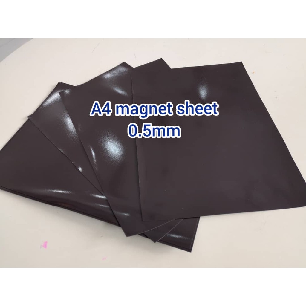 A4 MAGNET SHEET 0.5MM PERPACK(8PCS) | Shopee Malaysia