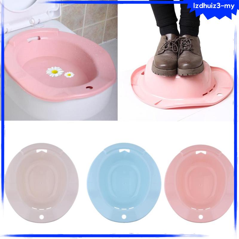 Sitz Bath, High-Spa Hip Bath Tub, Portable Bidet Fits on Toilet ...