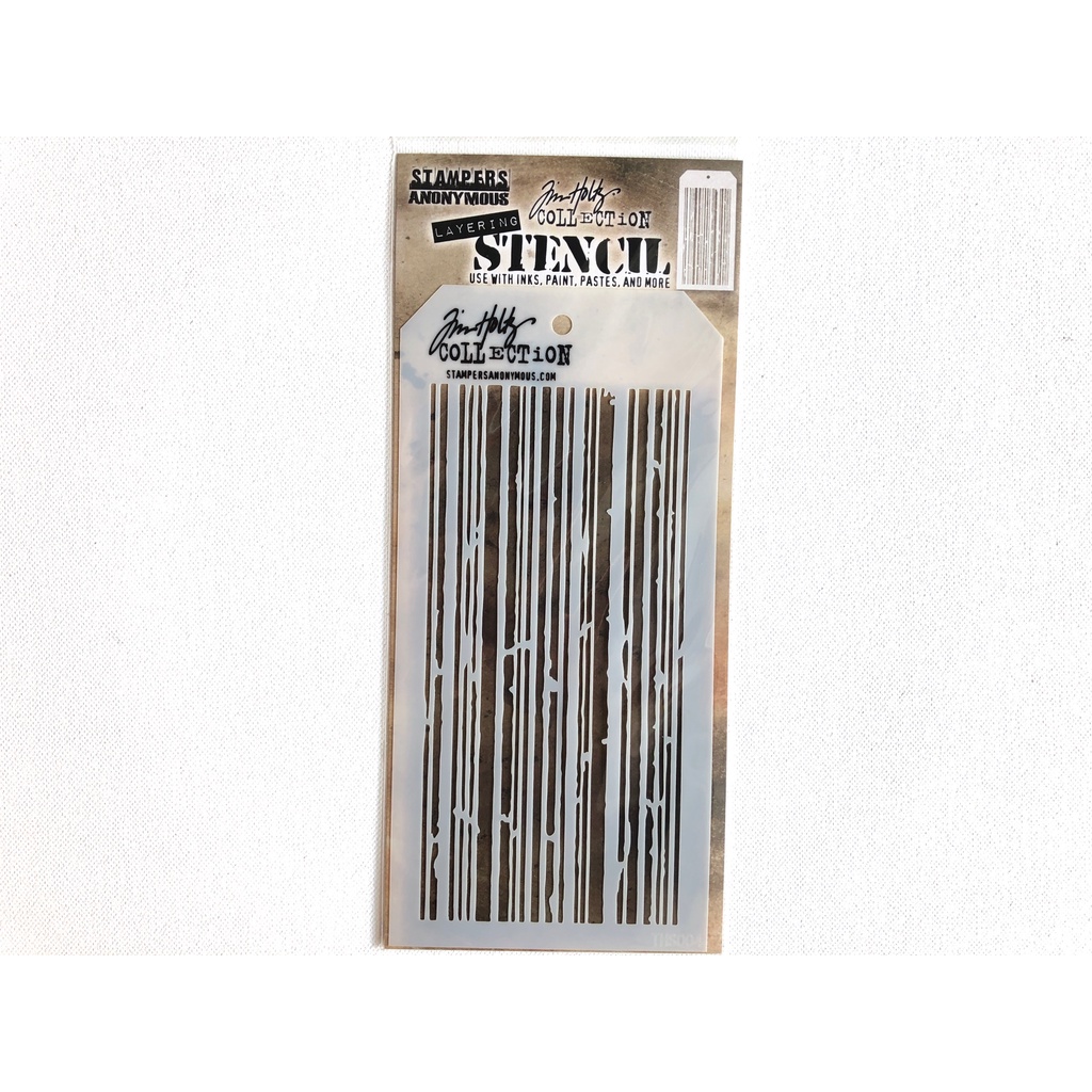 Tim Holtz Layering Stencil THS 004 Stripes | Shopee Malaysia