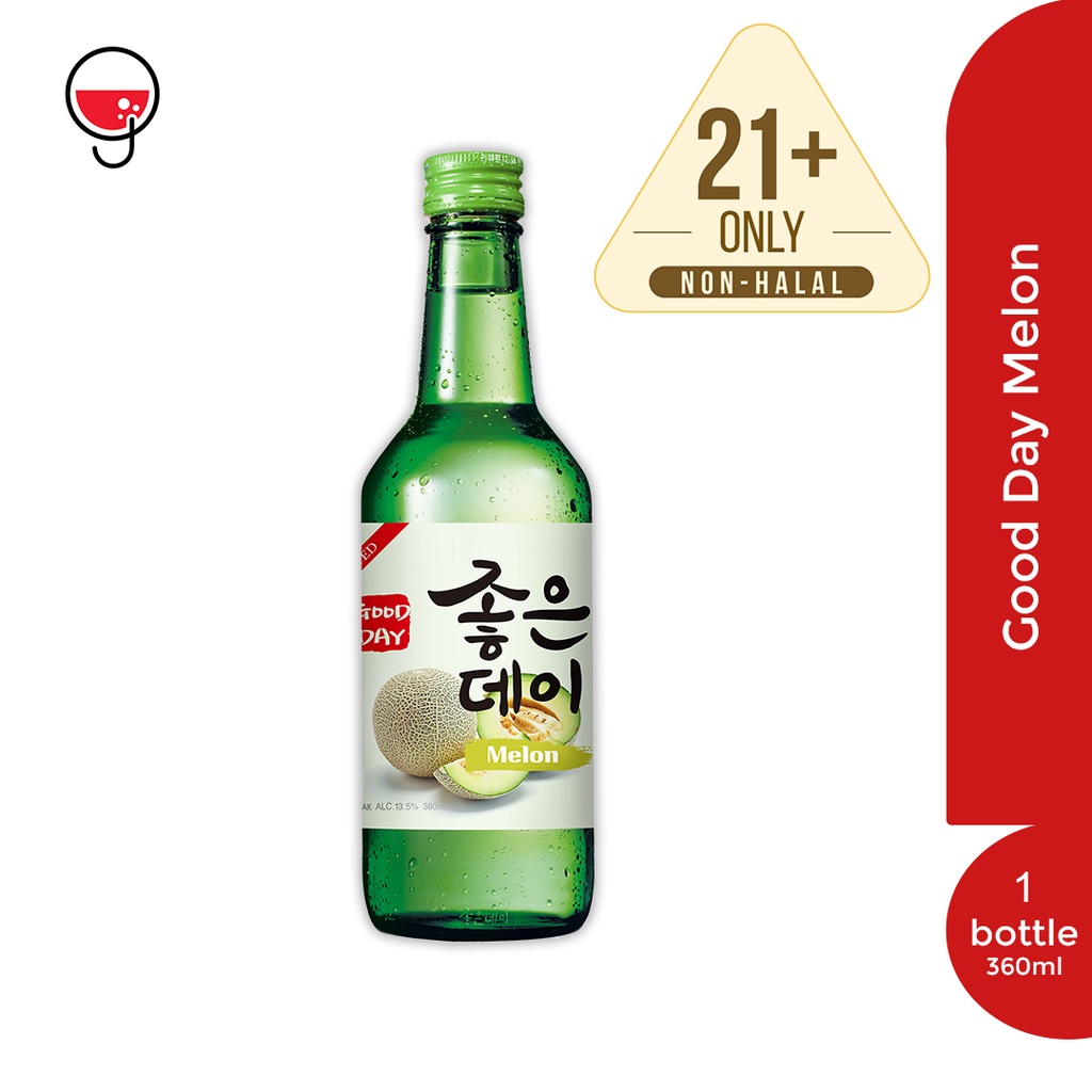好天好饮韩国进口哈密瓜微醺烧酒 Good Day Soju - Melon (360ml) | Shopee Malaysia
