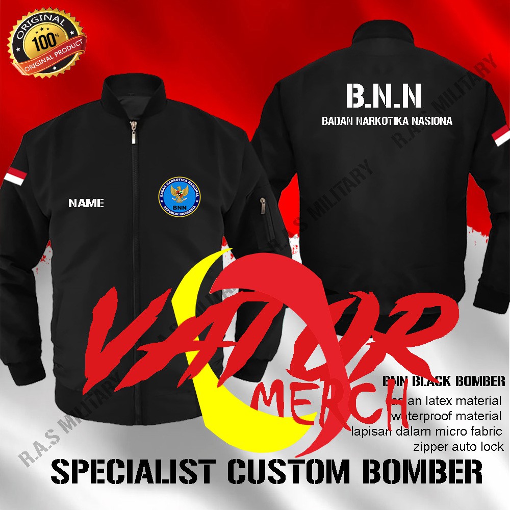 Bnn JACKET BNN BOMBER JACKET (National Narcotics Body) newest original ...