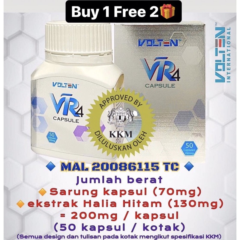 💯 ORIGIINAL KAPSUL DR4 CAPSULE KUNYIT HITAM / HALIA HITAM VOLTEN DR4 1 ...