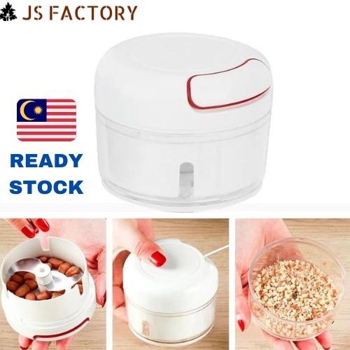 🔥 Ready Stock 🔥Mini Food Chopper Garlic Slicer Household Mincing ...