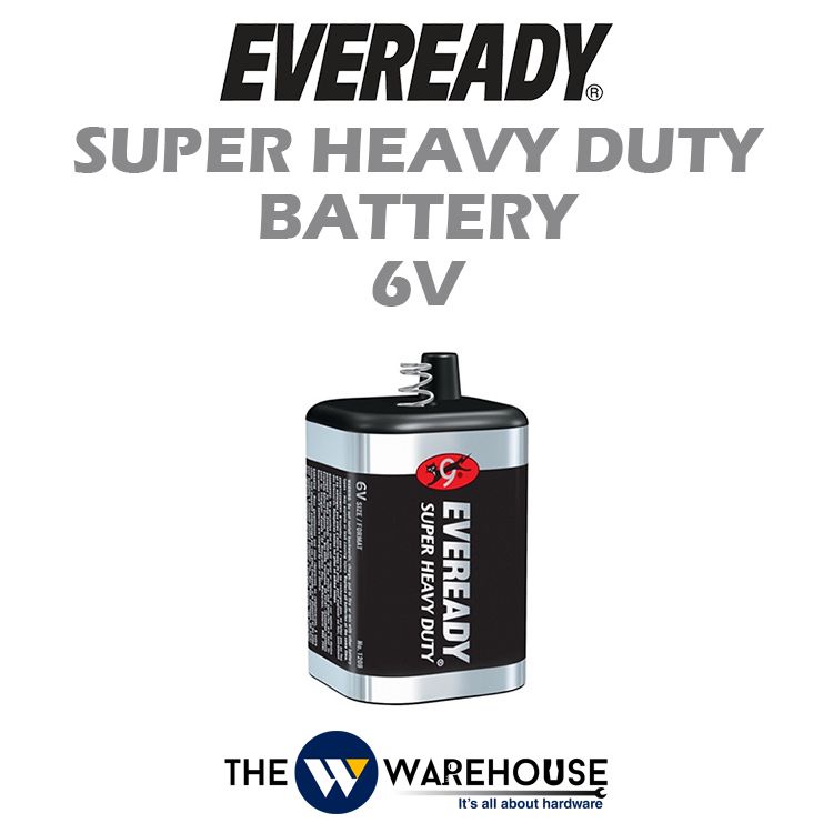 Eveready Super Heavy Duty Battery 6V Lantern | Shopee Malaysia