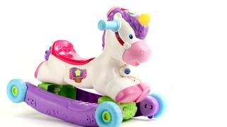 VTech 2 in 1 Rocking Horse Ride-on Toys Prance and Rock Learning ...