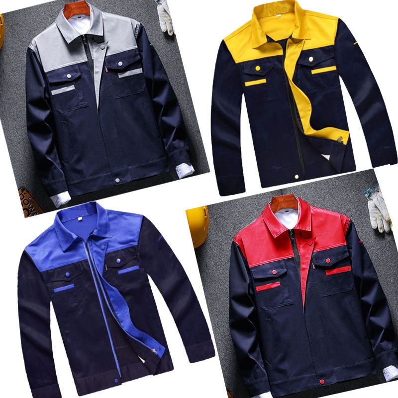PPE Safety Work Jacket Long Sleeve Workwear Labor Protectionclothing ...