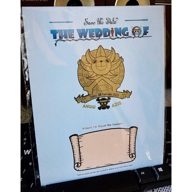 Invitation One Piece Theme Cartoon Theme | Shopee Malaysia