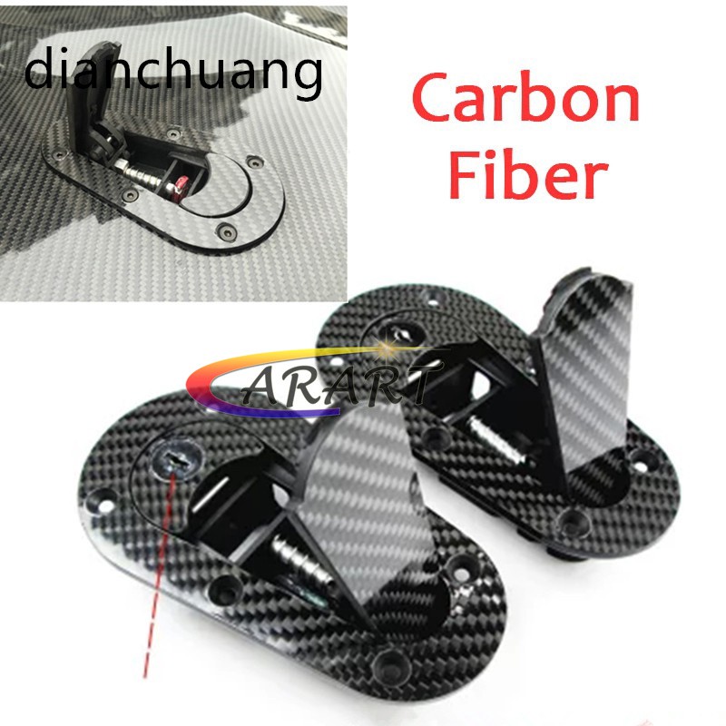 Universal Racing Car Bonnet Hood Hiding Lock Latch Pin Key Auto Engine ...