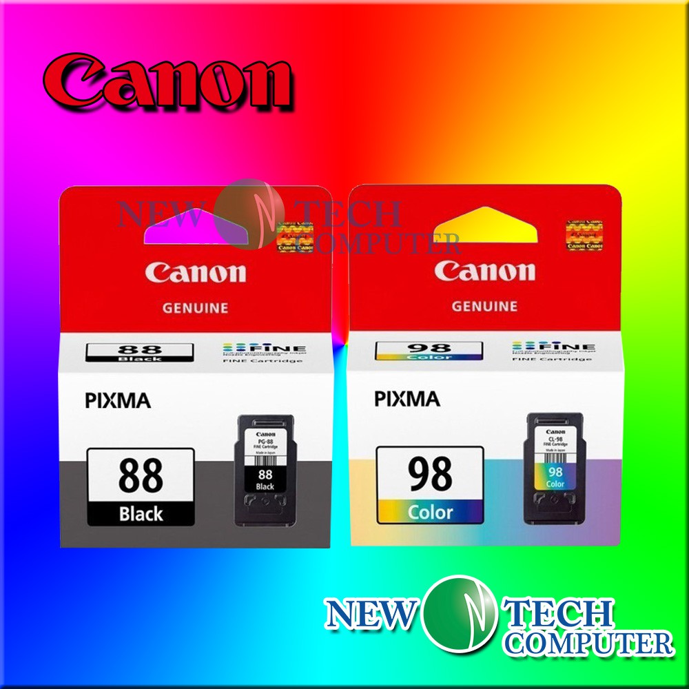 [ORIGINAL] CANON PG-88 PG 88 PG88 BLACK / CL-98 CL 98 CL98 COLOR INK ...