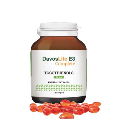 NATURAL VITAMIN E TOCOTRIENOL by DAVOSLIFE E3 (50mg & 200mg ...