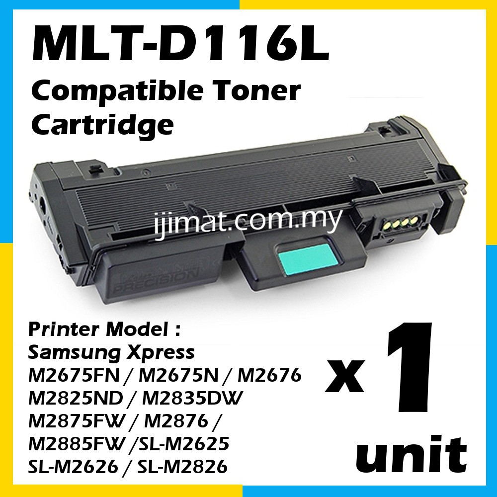 MLT-D116s MLTD116L Laser Toner Compatible to Samsung 116L 116s SL-M2625 ...