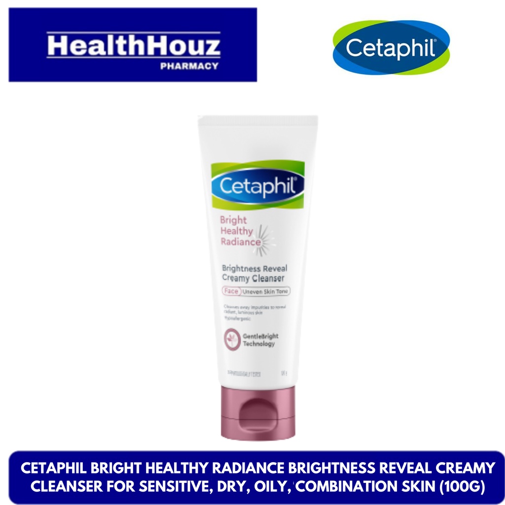 Cetaphil Bright Healthy Radiance Brightness Reveal Creamy Cleanser For ...