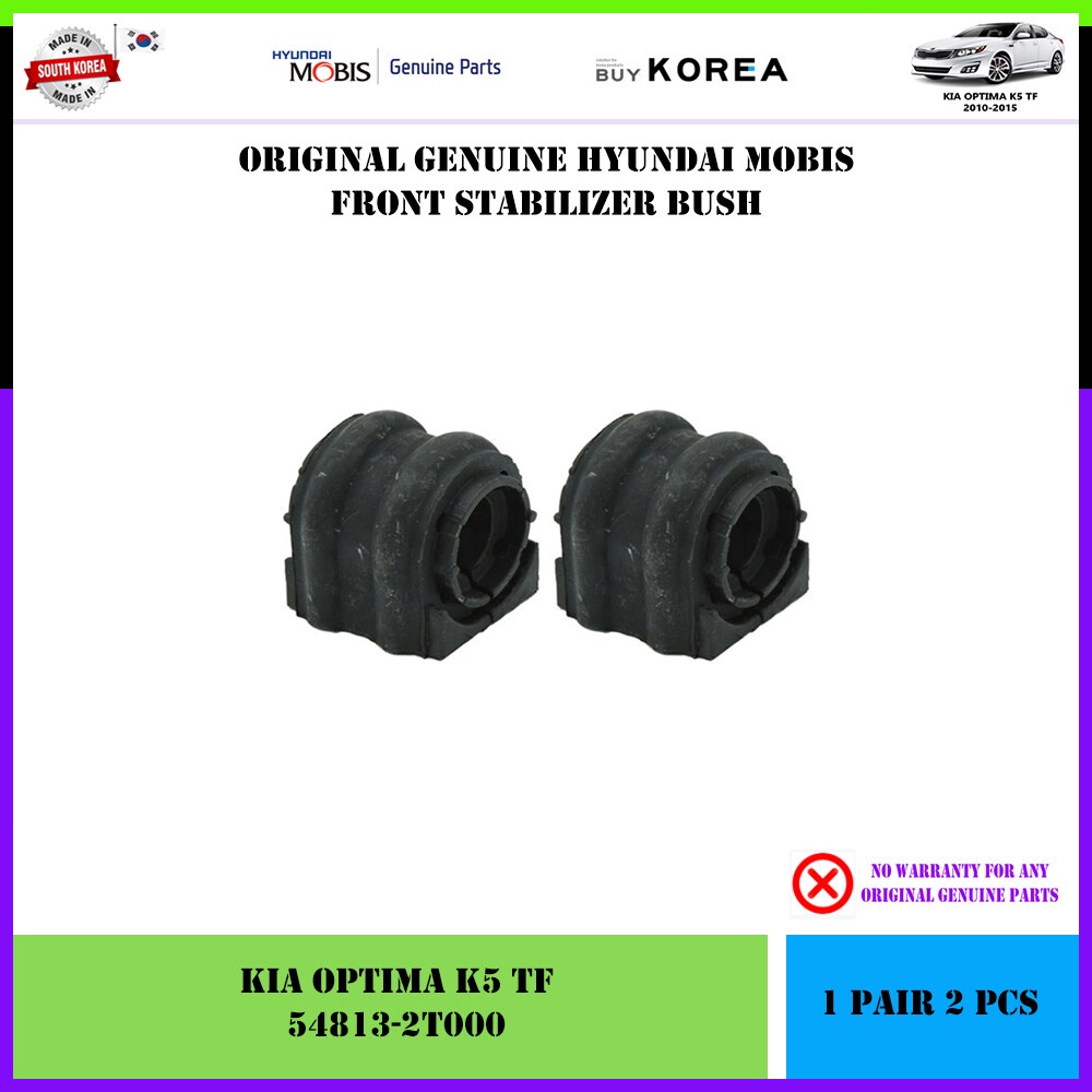 Kia Optima K5 TF Genuine Hyundai Mobis Front Stabilizer Bush 2pcs ...