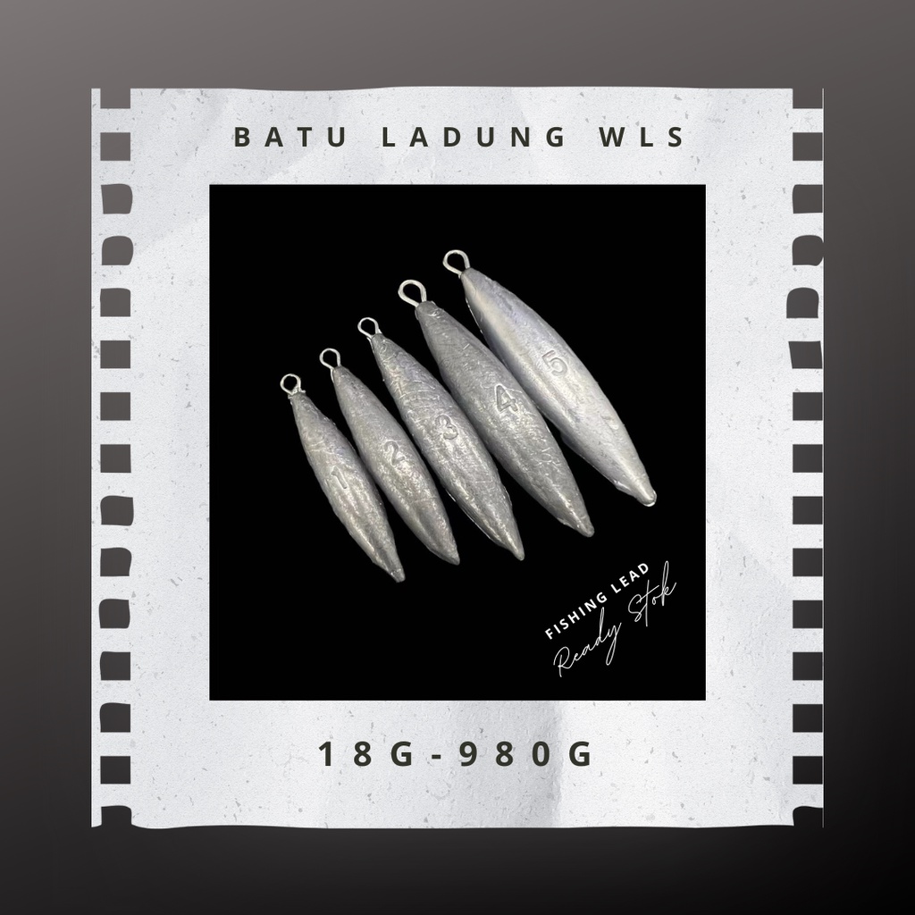 Batu Ladung (WLS)/Timah Wire Long Shape (15g-980g) | Shopee Malaysia