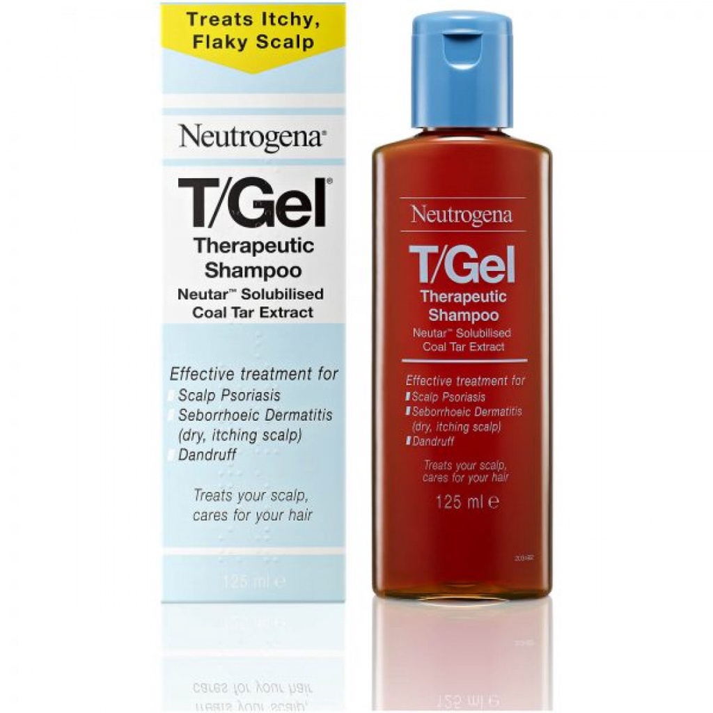 Neutrogena T/Gel Therapeutic Shampoo, Coal Tar Extract, Psoriasis ...