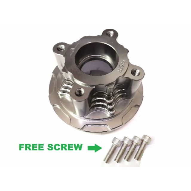 Y15 / LC 5S TITANIUM GREY ALLOY HUB SPROCKET ORI APIDO GANTANG SPOKET ...