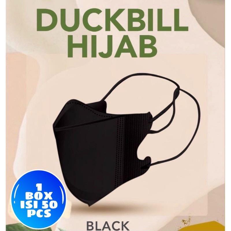 Duckbill Hijab Headloop Premium Mask 1 box Contains 50pcs | Shopee Malaysia