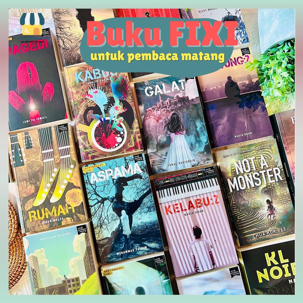 BUKU FIXI Koleksi Cerita Melayu Seram Horror Action Thriller Romance ...