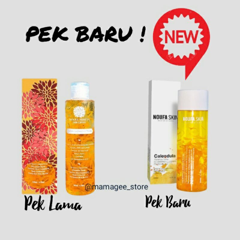 NOUFA TONER Calendula Essence By Noufa Beauty (Jeragat,Jerawat ...