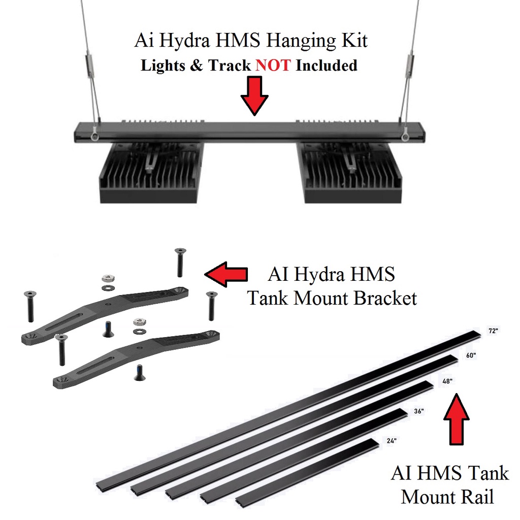 AI HMS Rail AI HMS Bracket AI HMS Hanging kit Multi Light option/Accessories | Shopee Malaysia