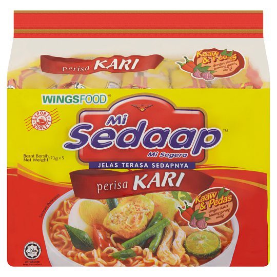 WingsFood Mi Sedaap Kari 5 x 73g | Shopee Malaysia