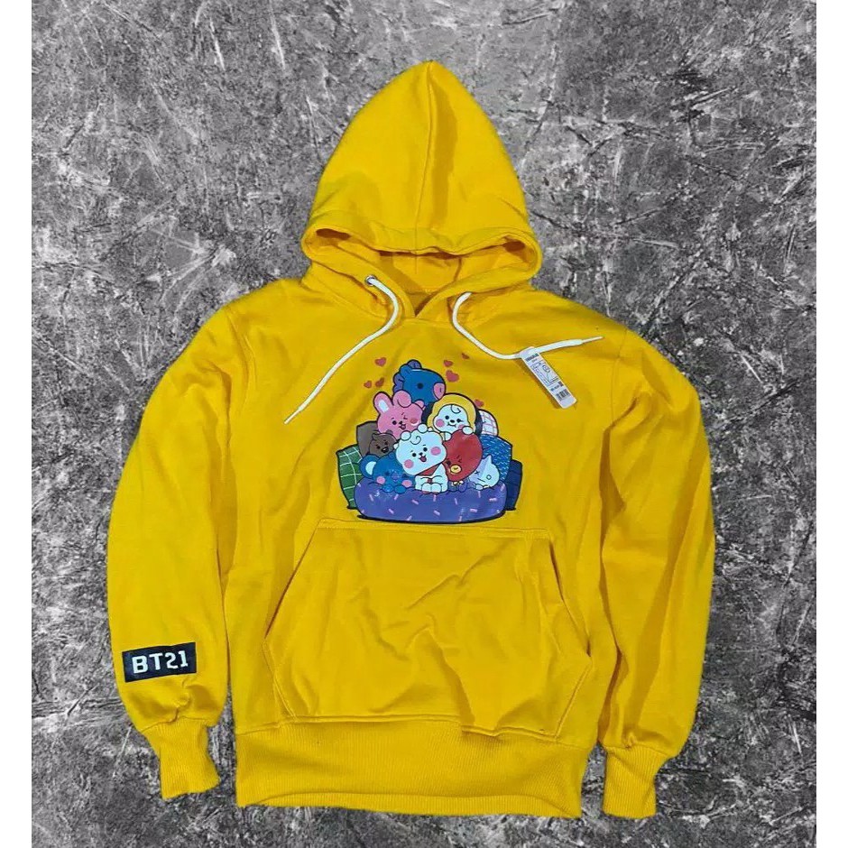 Bts BT21 Kids SWEATER HOODIE Jacket Girls BTS BT21 | Shopee Malaysia