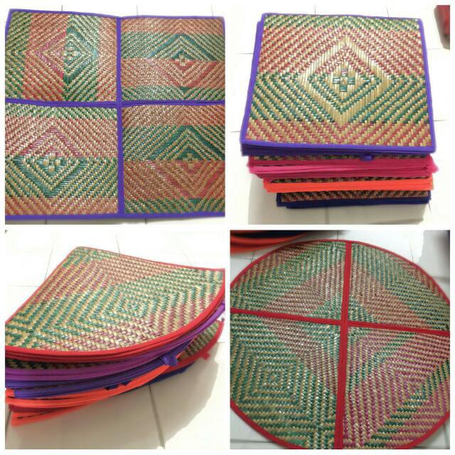 SAPRA/TIKAR MENGKUANG 4 SEGI DAN BULAT (SEPROH ALAS MAKANAN) | Shopee ...