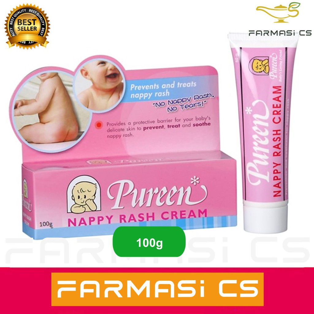 Pureen Nappy Rash Cream 100g EXP:05/2027 Diaper Cream [ Prevents ...