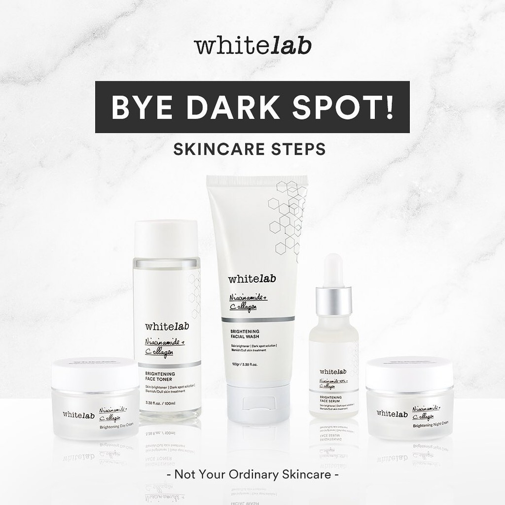 (5Pcs) Whitelab Brightening Face Package & Serum - WHITELAB Skincare ...