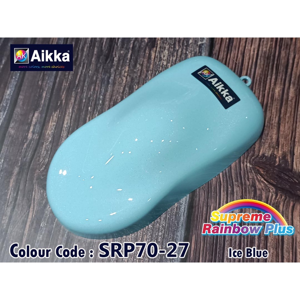 AIKKA SUPREME RAINBOW PLUS SRP70-27 / ICE BLUE / Warna Cat Kereta / Car & Motor Body Paint ...