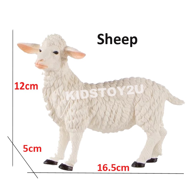 Wild Animals Toys Farm Animals Kids Toy Cow Sheep Horse Tiger Giraffe ...
