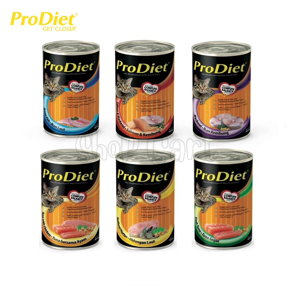 ProDiet Canned Cat Wet Food (400g) | Shopee Malaysia
