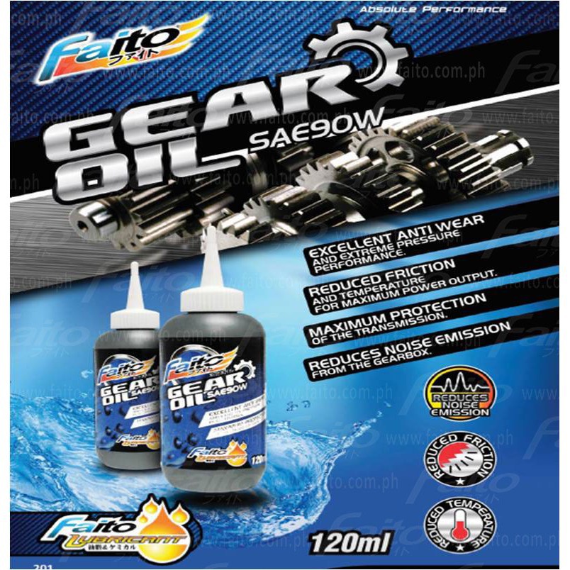 Faito Gear Oil Original (SAE90W) - 100ML,140ML | Shopee Malaysia