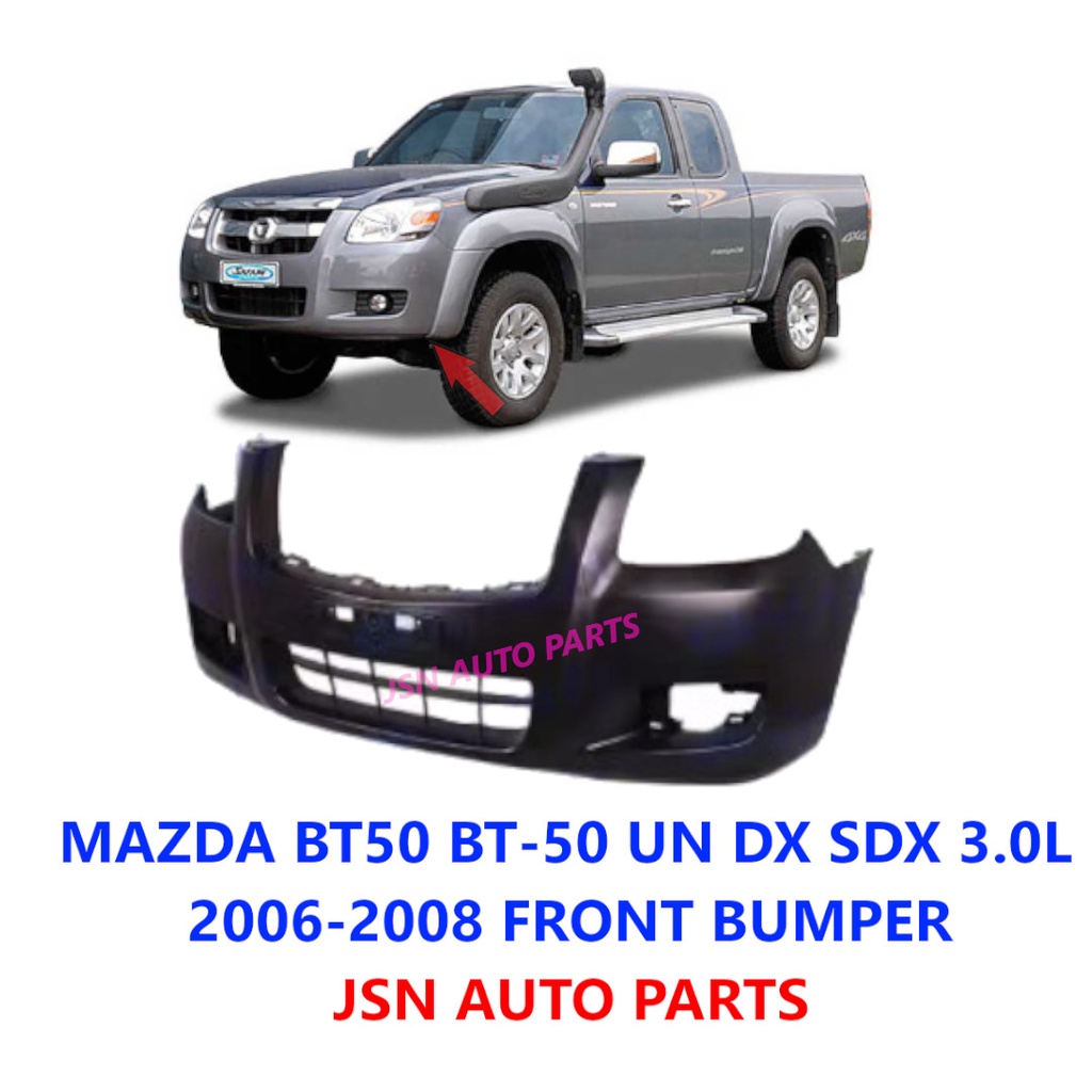 J125S03 MAZDA BT50 BT-50 UN DX SDX 3.0L 2006-2008 FRONT BUMPER | Shopee ...