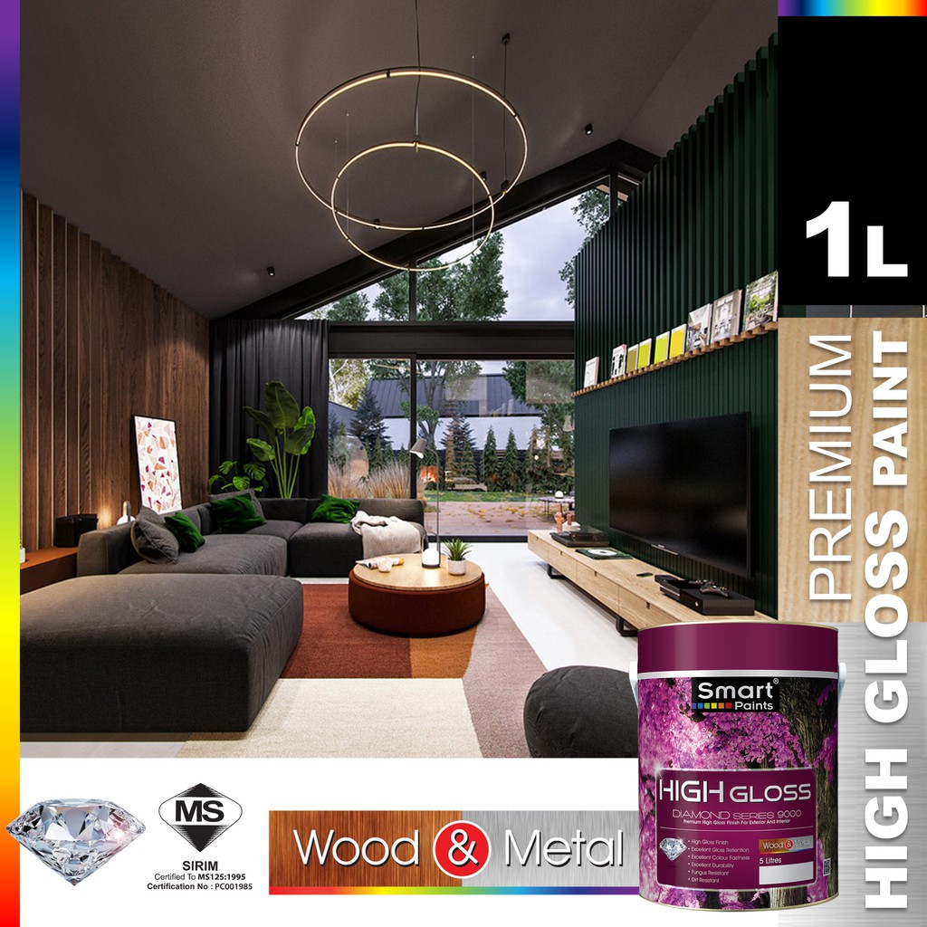 Smart Paints High Gloss Diamond Series (1LT) | Shopee Malaysia