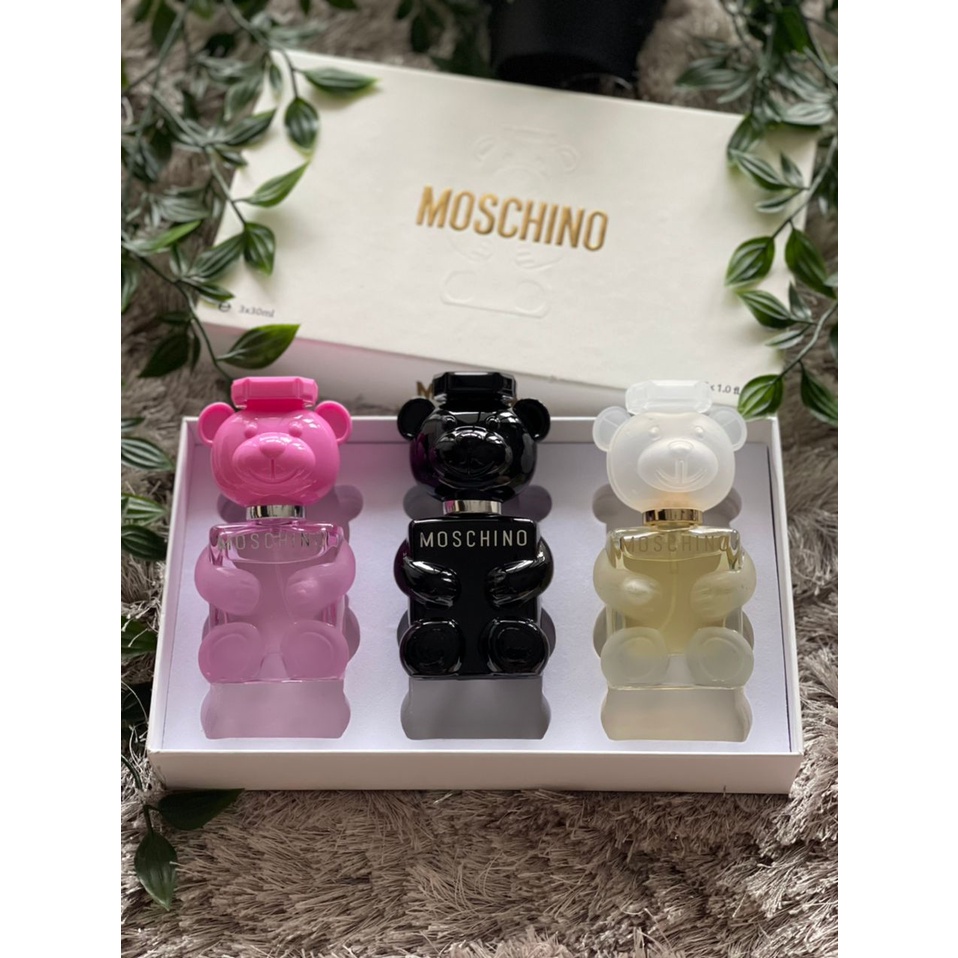Moschino Miniature Set 3 in 1 | Shopee Malaysia