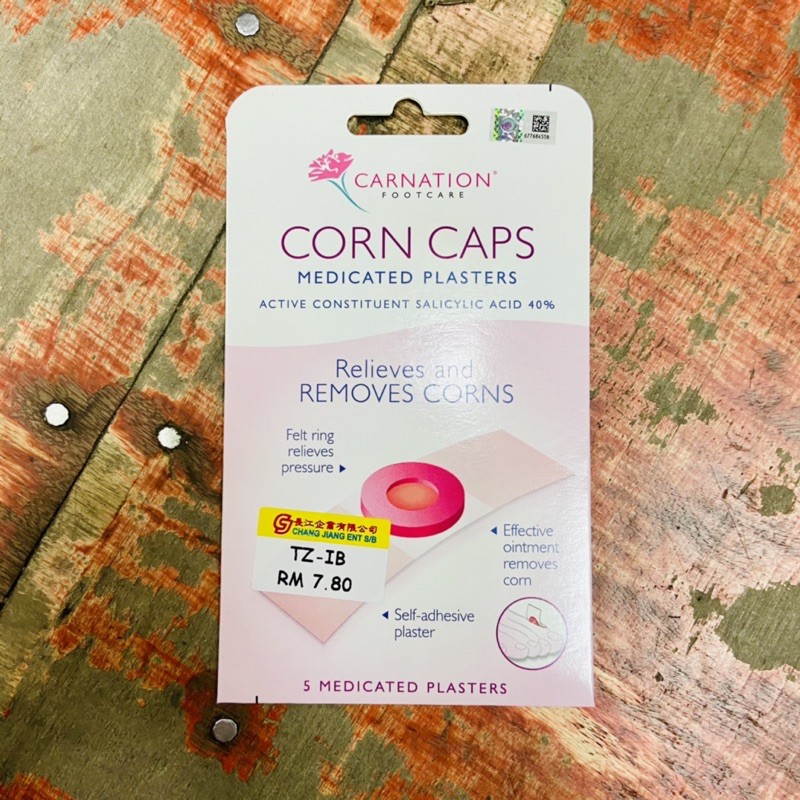 Carnation Corn Caps Relieves and Removes Corns 5pcs | Shopee Malaysia