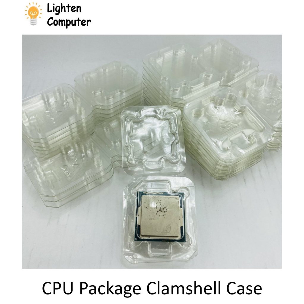 【Ready Stock】 Processor CPU Clamshell Packing Case For Intel socket 775 ...