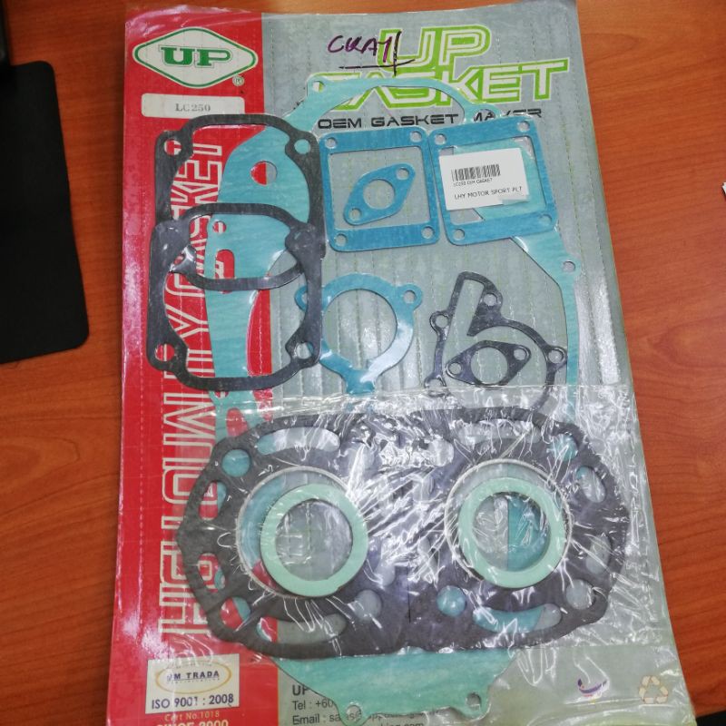 YAMAHA LC250 O/H GASKET UP GASKET | Shopee Malaysia