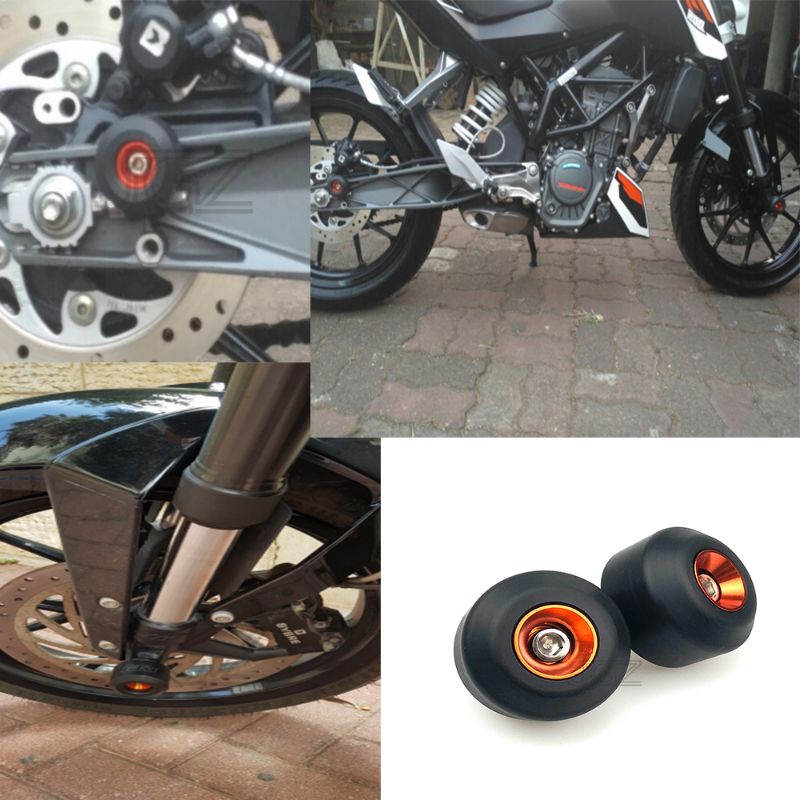 (1SET )Front and Rear frame slider. KTM DUKE | Shopee Malaysia