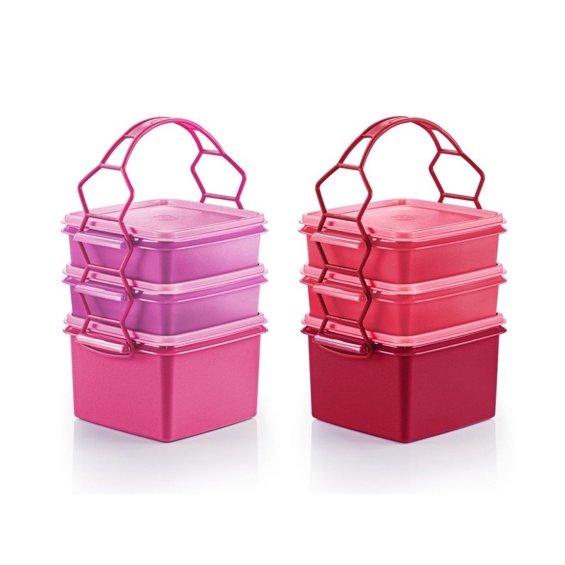 TUPPERWARE Triffin Delight Set | Shopee Malaysia