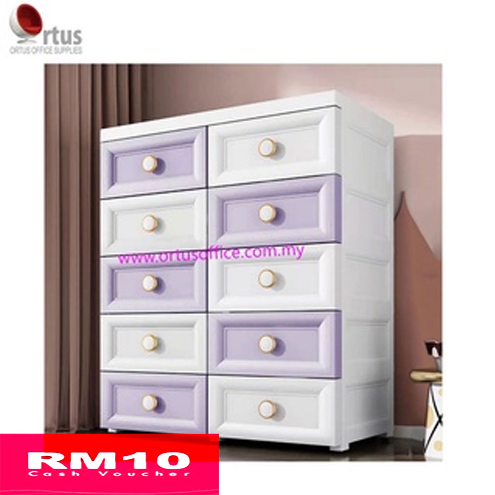 New Arrival - European Design 5 Tier Plastic Drawer Cabinet(10 ...