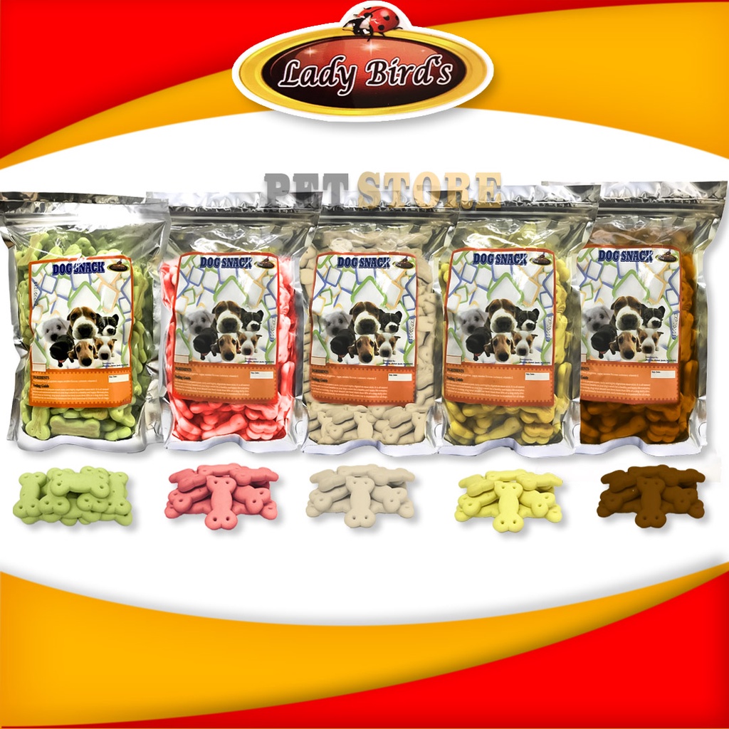 Lady Bird's Dog Snack - Bone Shape Biscuit 400gm | Shopee Malaysia