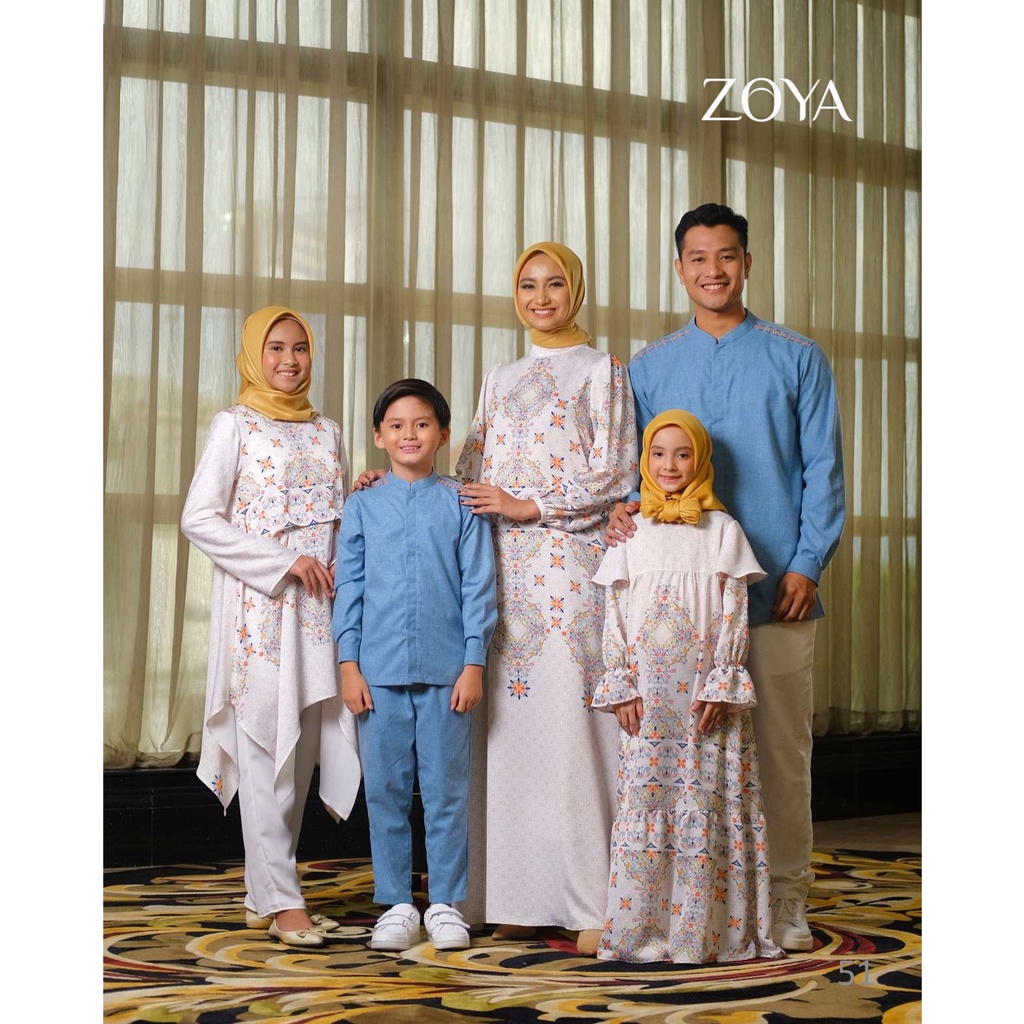 (100% Ori) ZOYA Dannis Farina/Faiza Teens Midi/Fara Girls Dress/Ferza ...