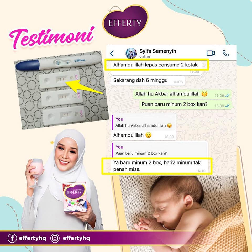 EFFERTY Ikhtiar Hamil Original Hq 100% Susu Efferty | Shopee Malaysia