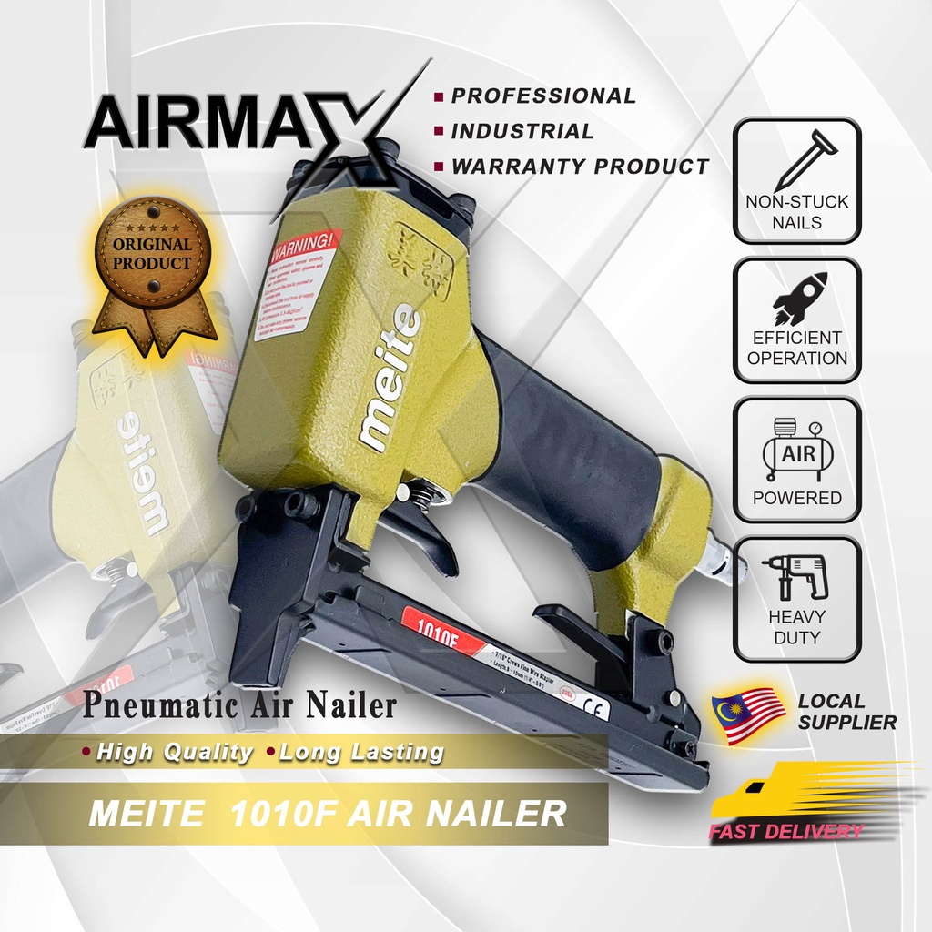 Ready Stock Meite 1010F Air Nailer, Air Tacker, Air Tools, Air stapler ...